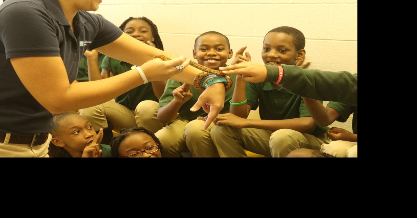 South Carolina Aquarium visits Marion Intermediate School