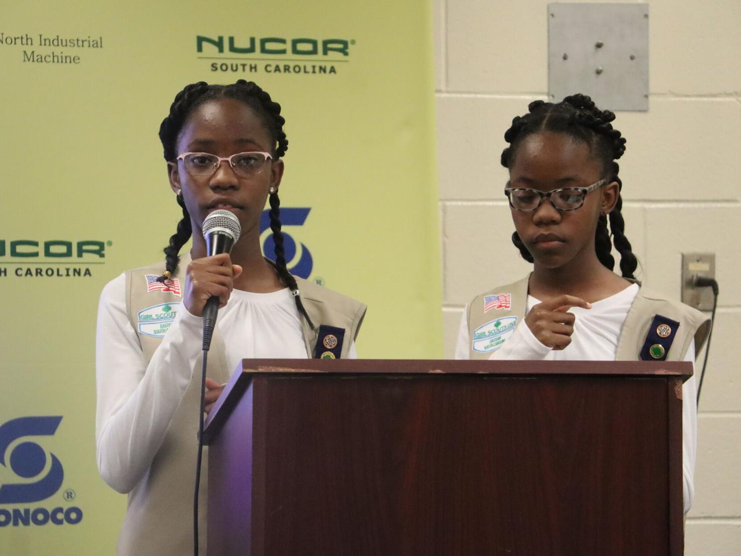 Girl Scout troop shares story of black women soldiers