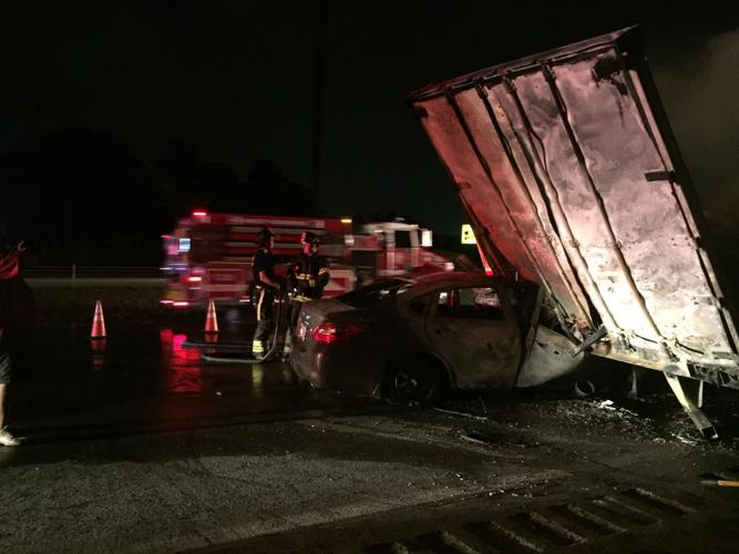Driver Trapped After Rear Ending Tractor Trailer On I 95