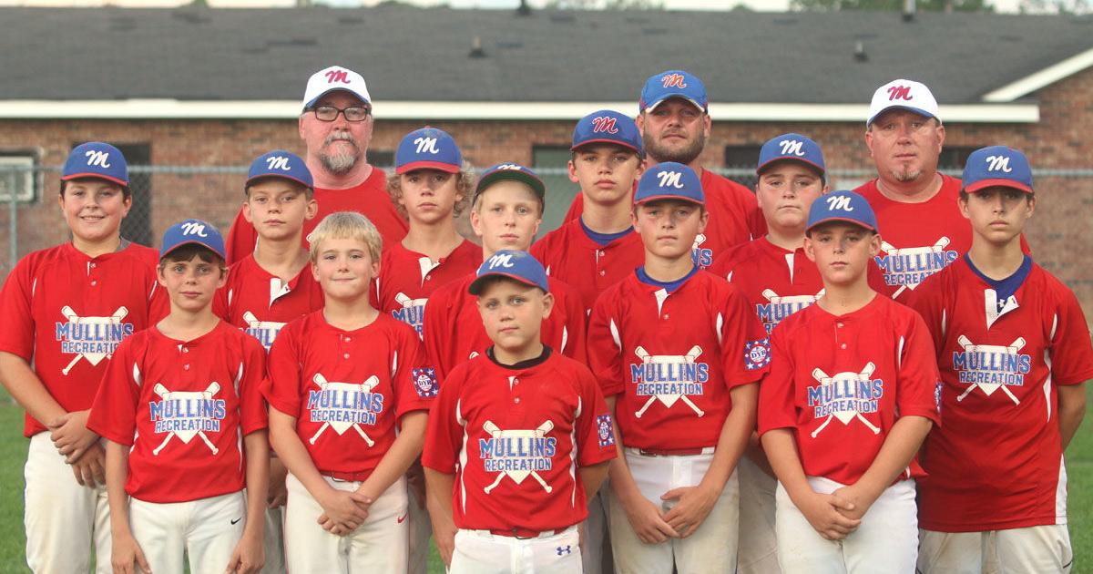 Mullins all star baseball teams win district championships