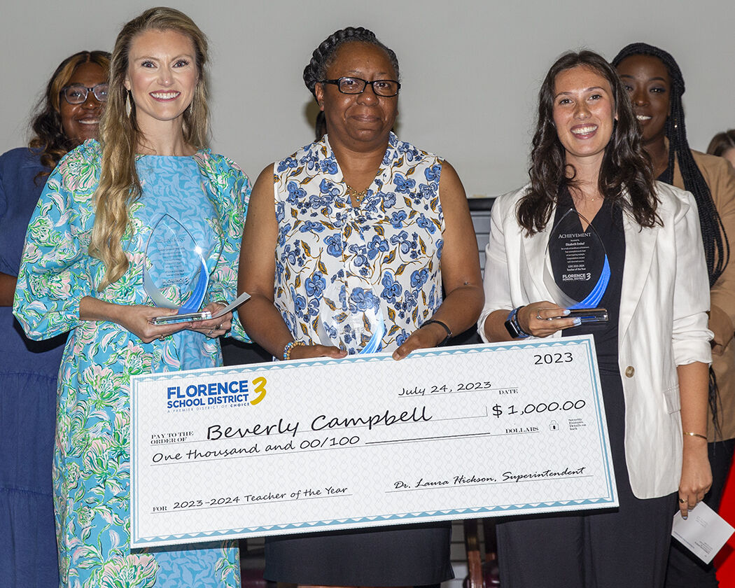 FSD3 teacher, employees of the year