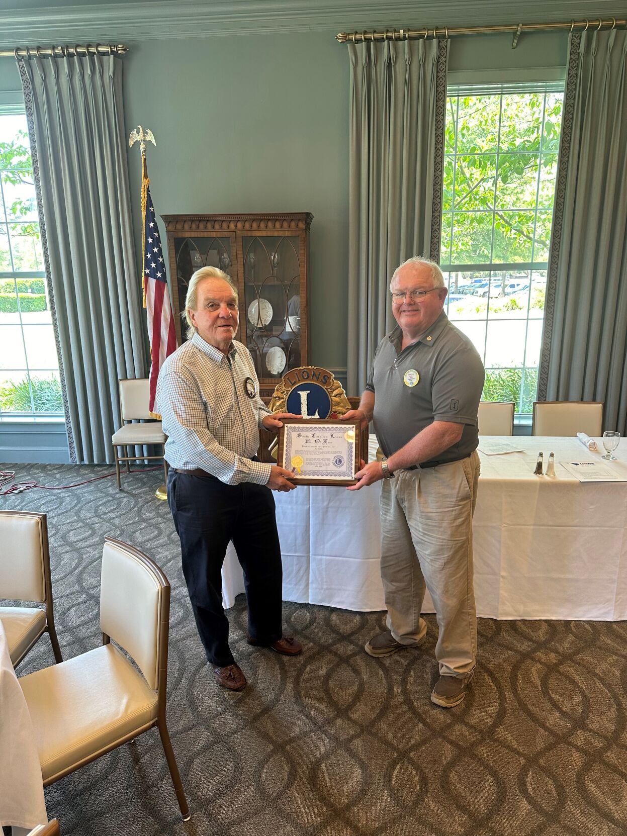 Florence Lion inducted into state hall of fame