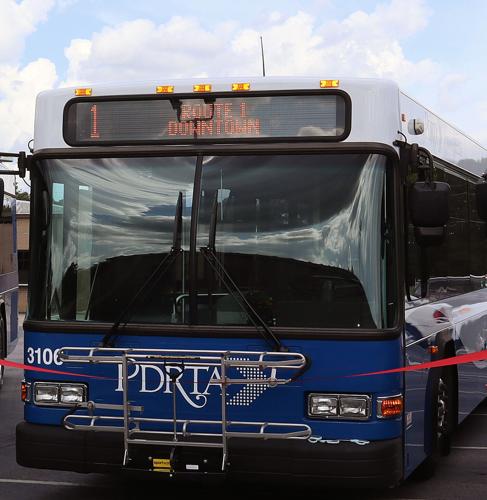 PDRTA launches three new buses with a ribbon cutting