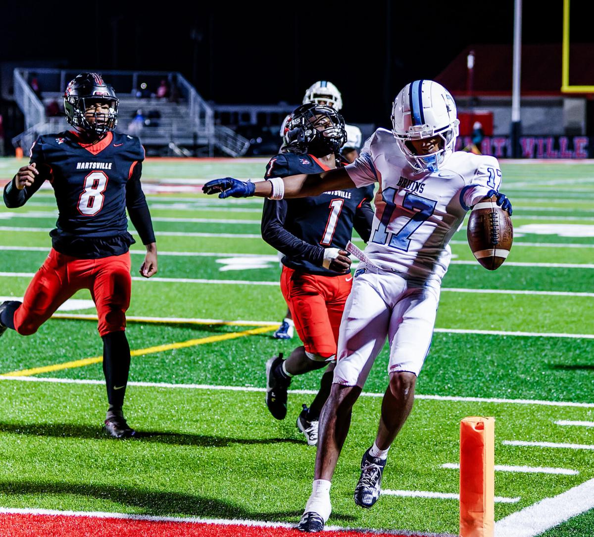 Messiah Jackson, South Florence football defeat Hartsville