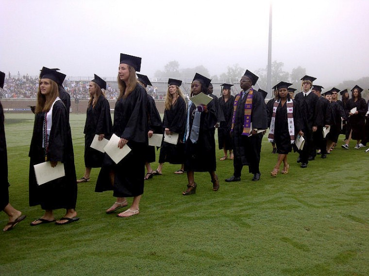 Coastal Carolina University graduates largest class