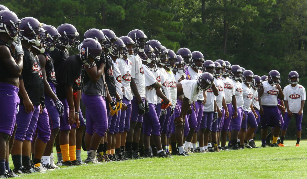 Wilson High School Football Practice