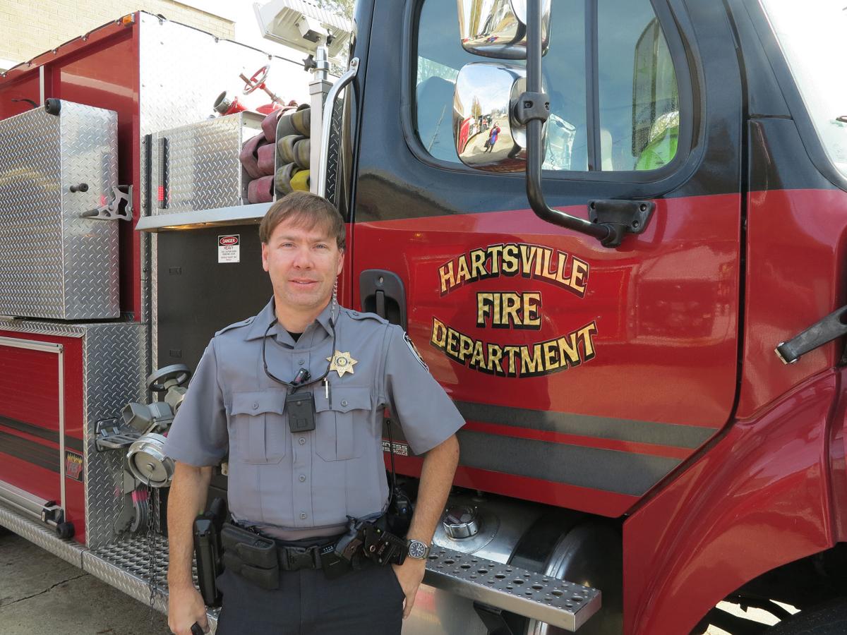 John Specht receives 2016 Hartsville Firefighter of the Year award