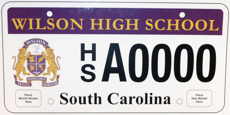 Wilson High School specialty license plate unveiling