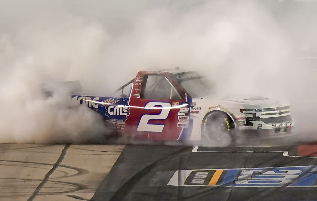 Sheldon Creed wins Liftkids4less.com 200 truck race at Darlington