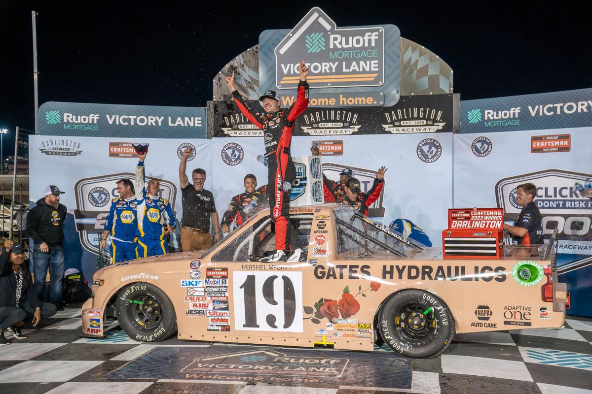 Christian Eckes wins Buckle Up South Carolina 200