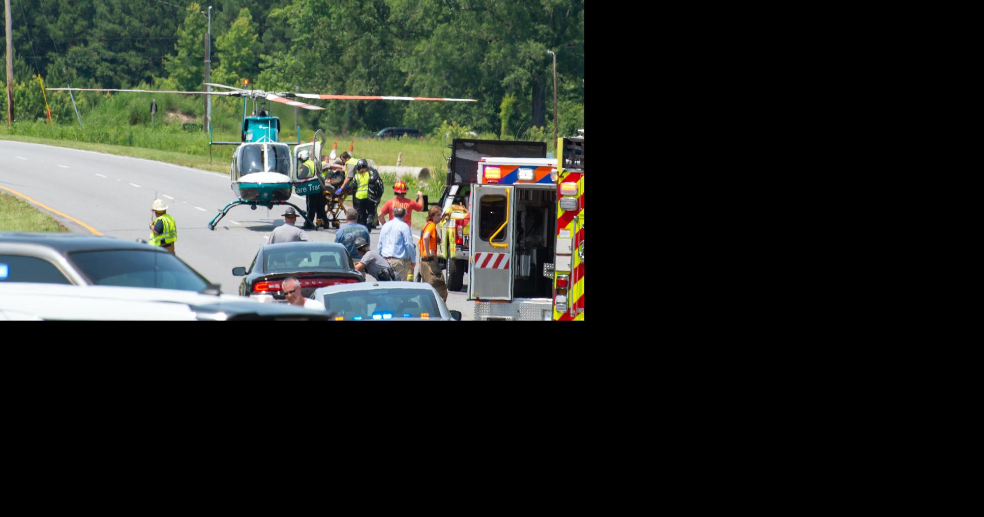 Florence County deputy flown from crash scene after Irby Street pursuit