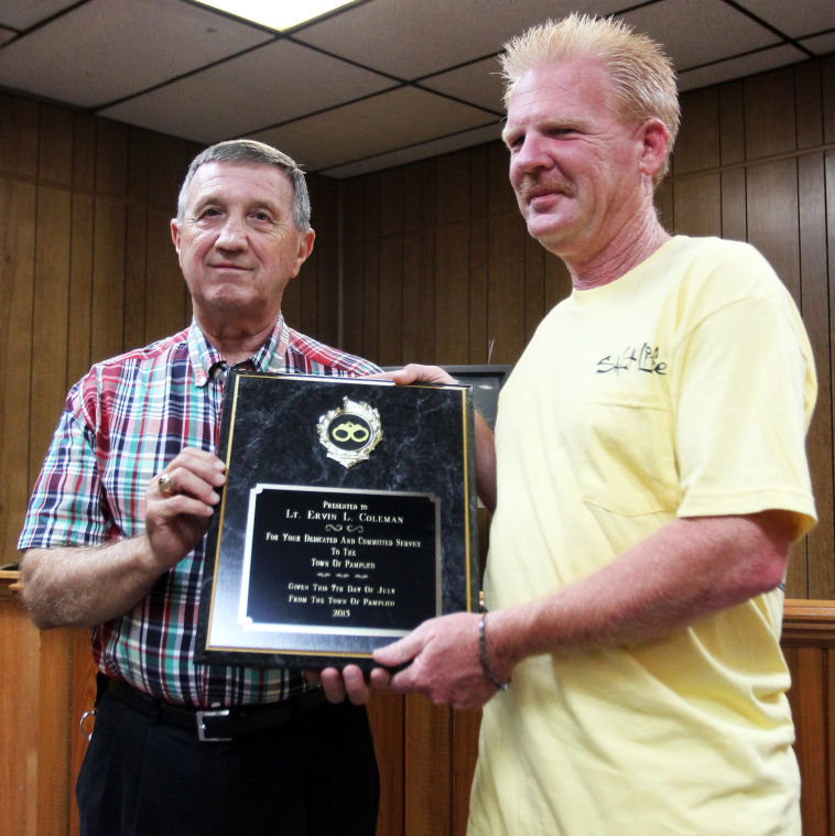 Pamplico honors service of two former employees | Local News | scnow.com