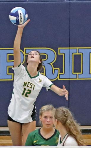 West Florence freshman Izzy White a hit in volleyball