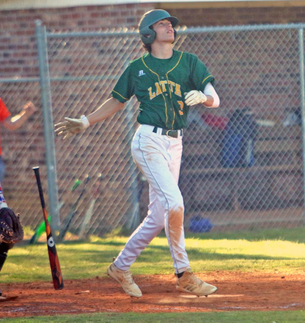 Latta's Dylan Brewer is Morning News Baseball Player of the Year