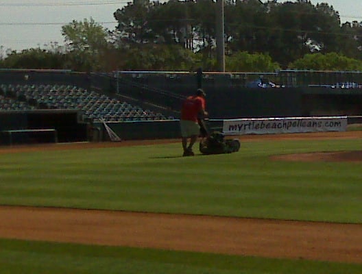Opening day for Myrtle Beach Pelicans baseball