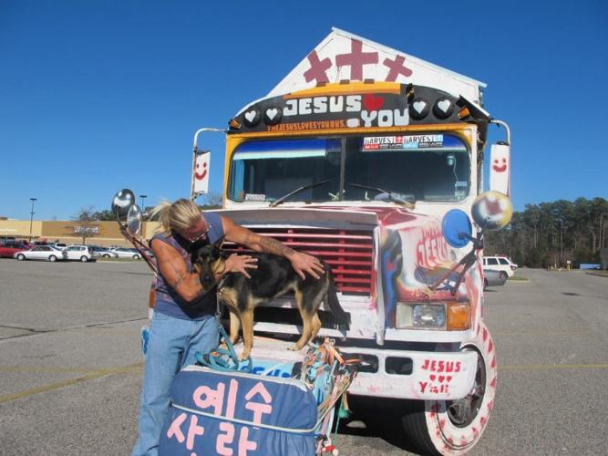 California preacher tours Grand Strand aboard The Jesus Bus