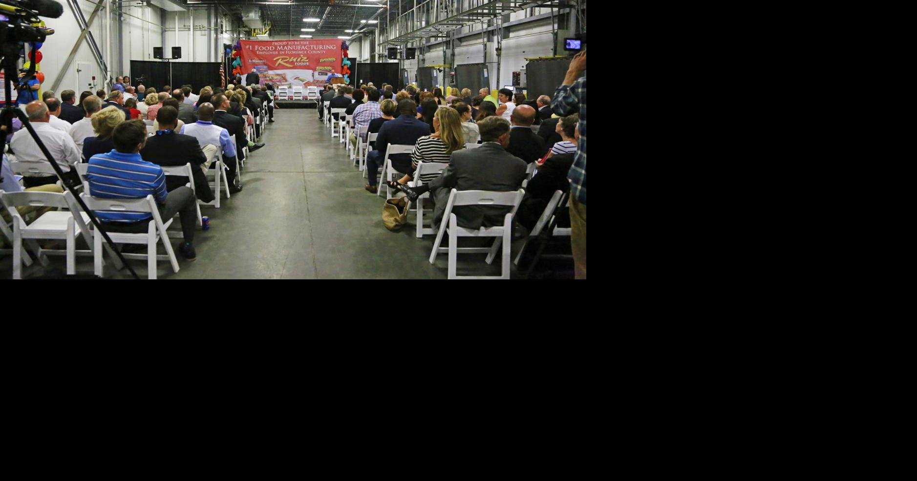 Ruiz Foods plant expansion celebration
