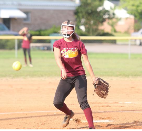 Marion baseball slugs it out with Lady Swamp Foxes softball team