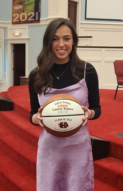 TKA's Audrey Beaton surpasses 1,000 career points