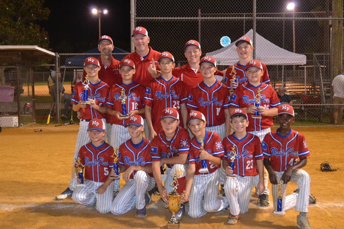 Maple Park 11-12 majors 11-12 team wins district, placed third at state