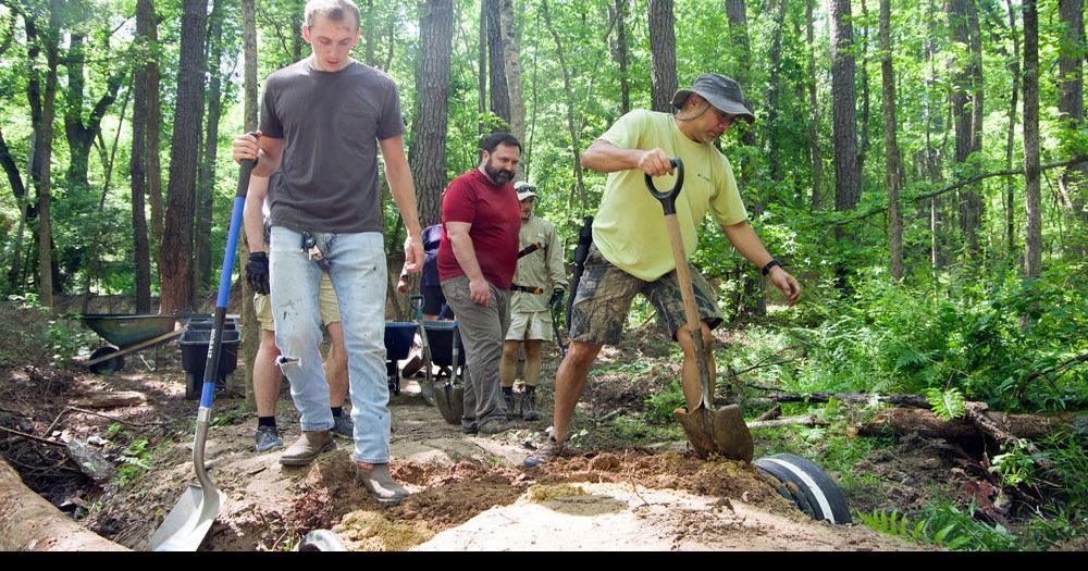 PHOTOS: Mountain Bike Trail Work Day