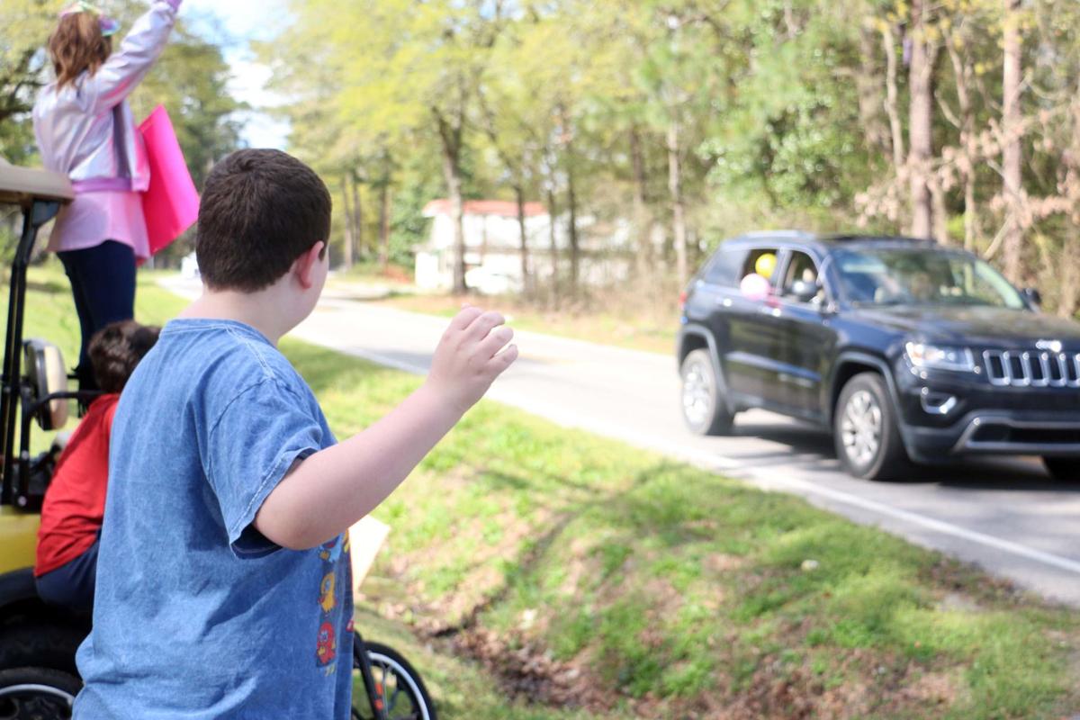 Photos: Lester Elementary School 'We Miss You' parade