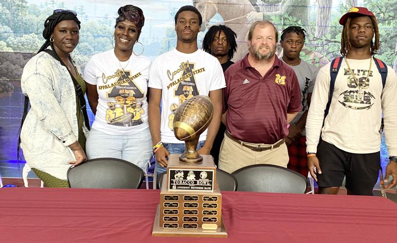 Marion football’s Ty Sanders commits to Appalachian State