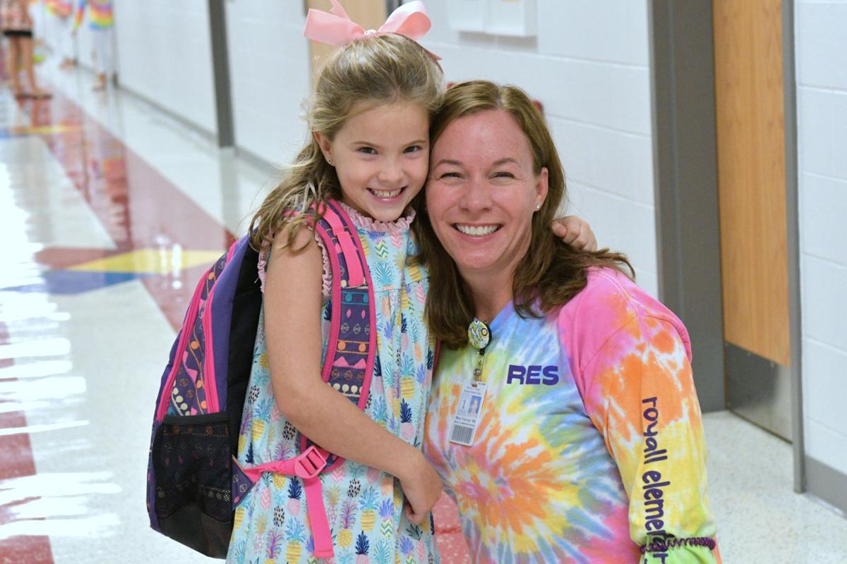 Royall Elementary School First Day
