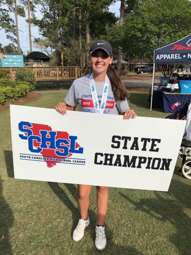 Hartsville's Emma Charles wins SCHSL Class 4A state golf crown