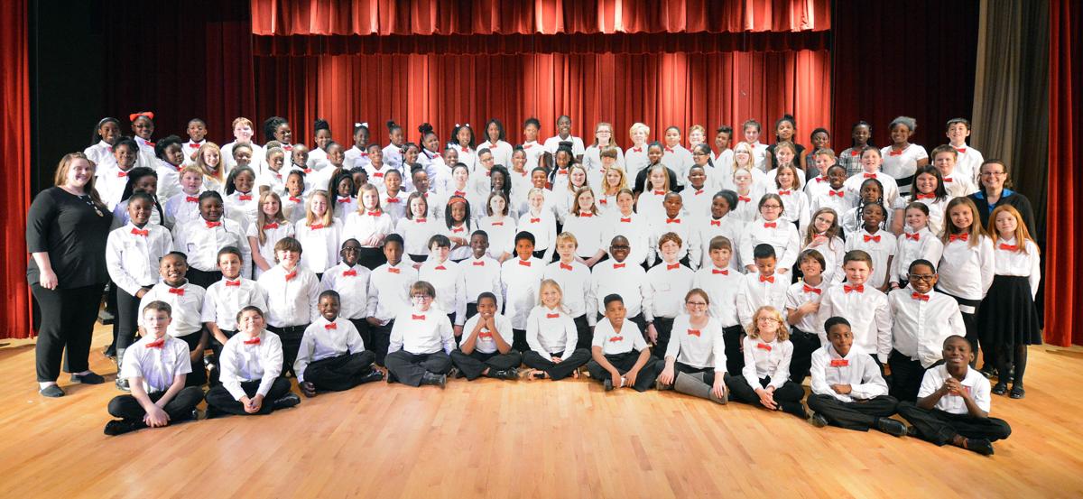 Darlington County students sing in Annual Elementary Honor Choir
