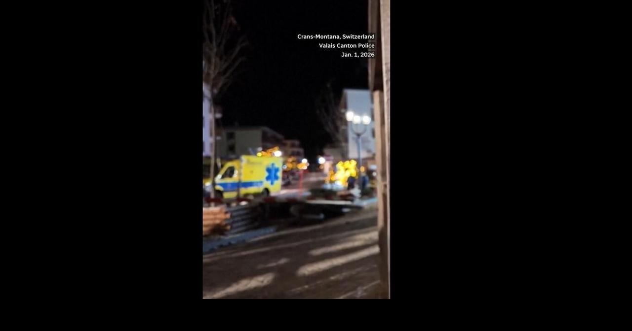 Officials: Deadly Swiss fire likely caused by bottle sparklers