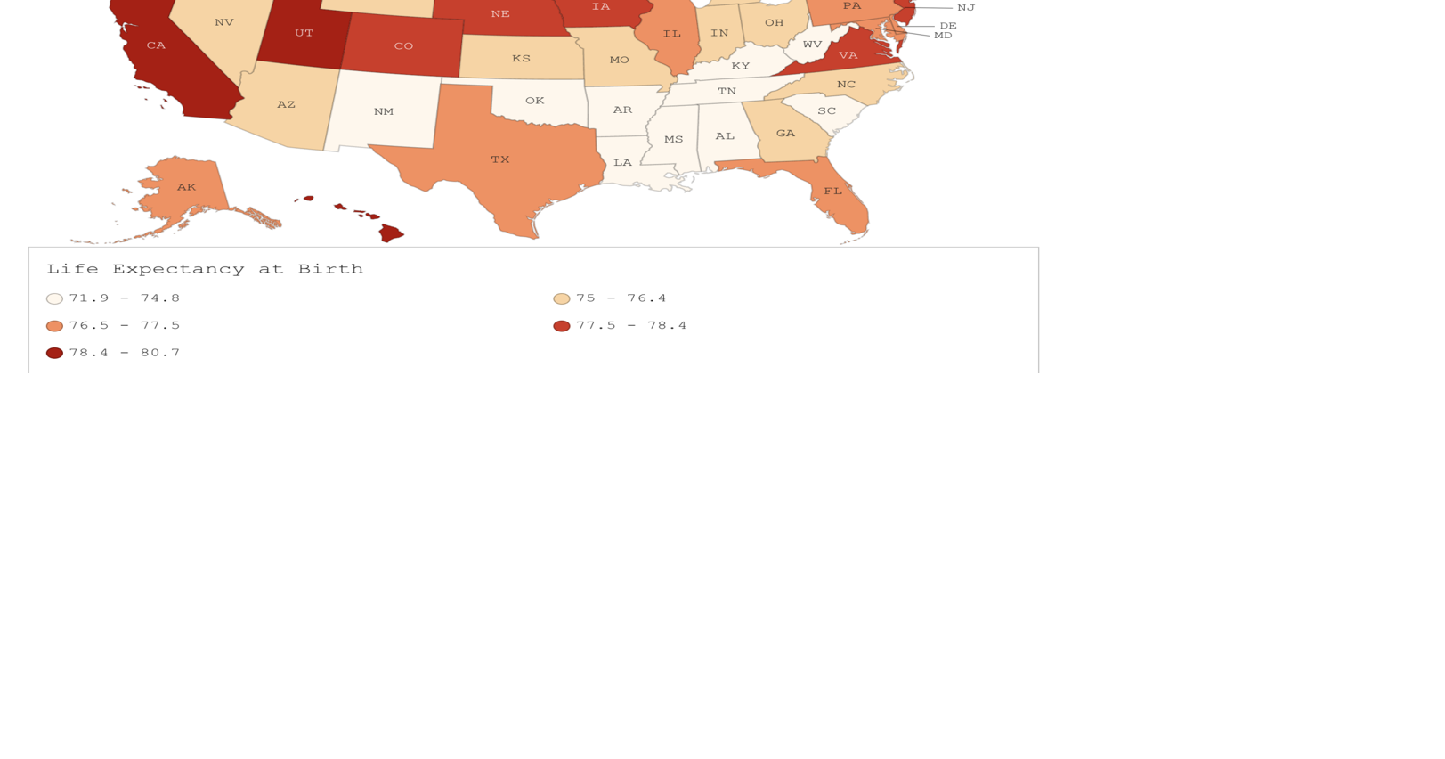Arizona life expectancy fell in 2020, CDC reports | City News ...