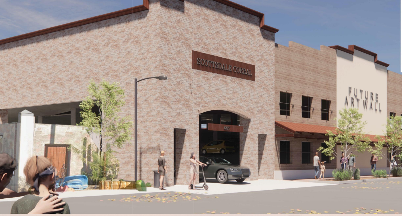Design options presented for Old Town garage | City News | scottsdale.org