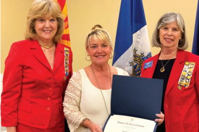 DAR honors Goldwater granddaughter for her work | Arts & Entertainment ...