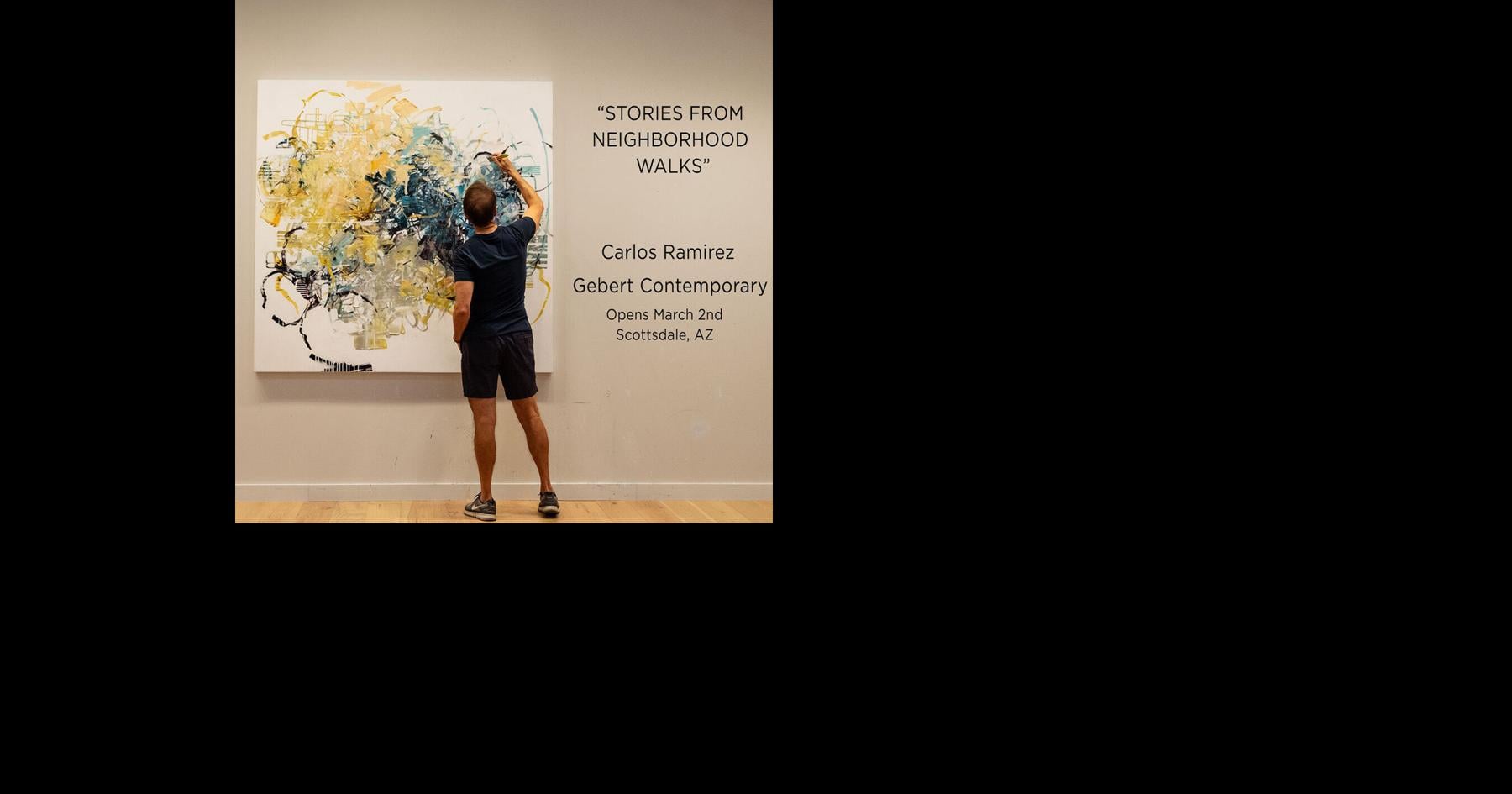 Abstract artist journeys into Gebert Gallery | Arts & Entertainment ...