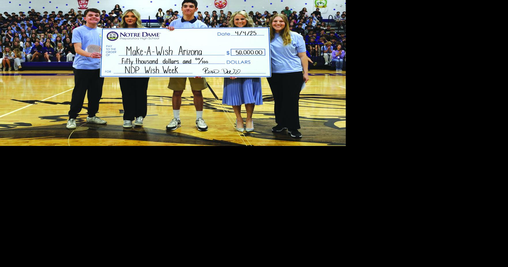 Notre Dame Prep raises $50K for nonprofit | Neighbors | scottsdale.org