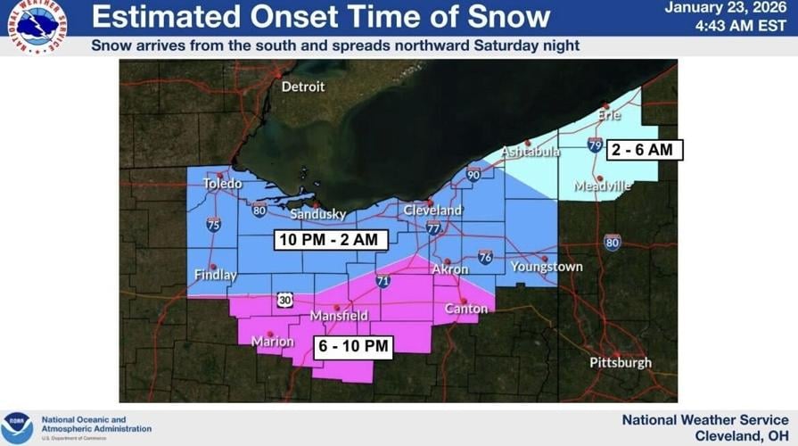 Winter storm warning issued for the area | News | sdgnewsgroup.com