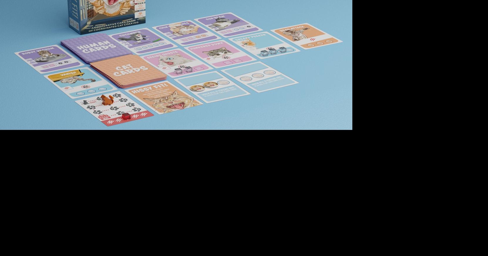 Shelby local helps create the ultimate card game for cat lovers: Hissy ...