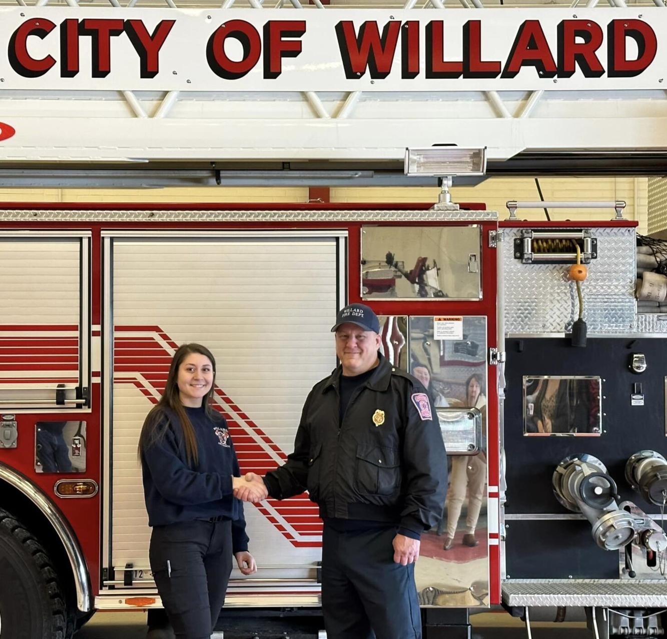 History in the making: Willard Fire Department hires first female Firefighter | News ...