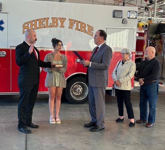 McBride becomes Shelby’s newest firefighter | News | sdgnewsgroup.com