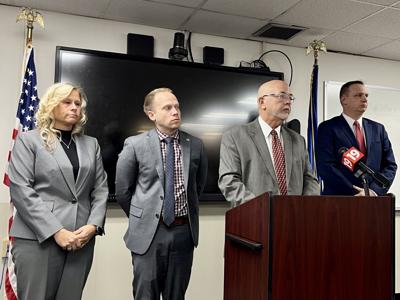 Richland County law enforcement officials hold press conference about ...