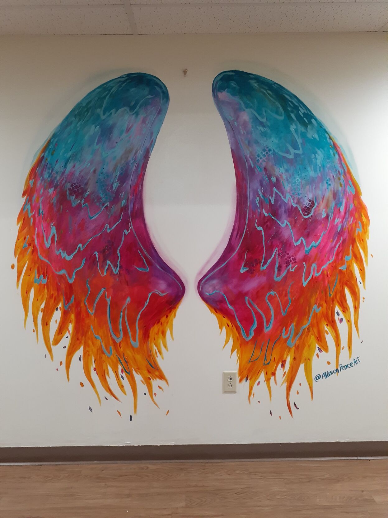 Park National Bank, artist revitalize domestic violence shelter with ...