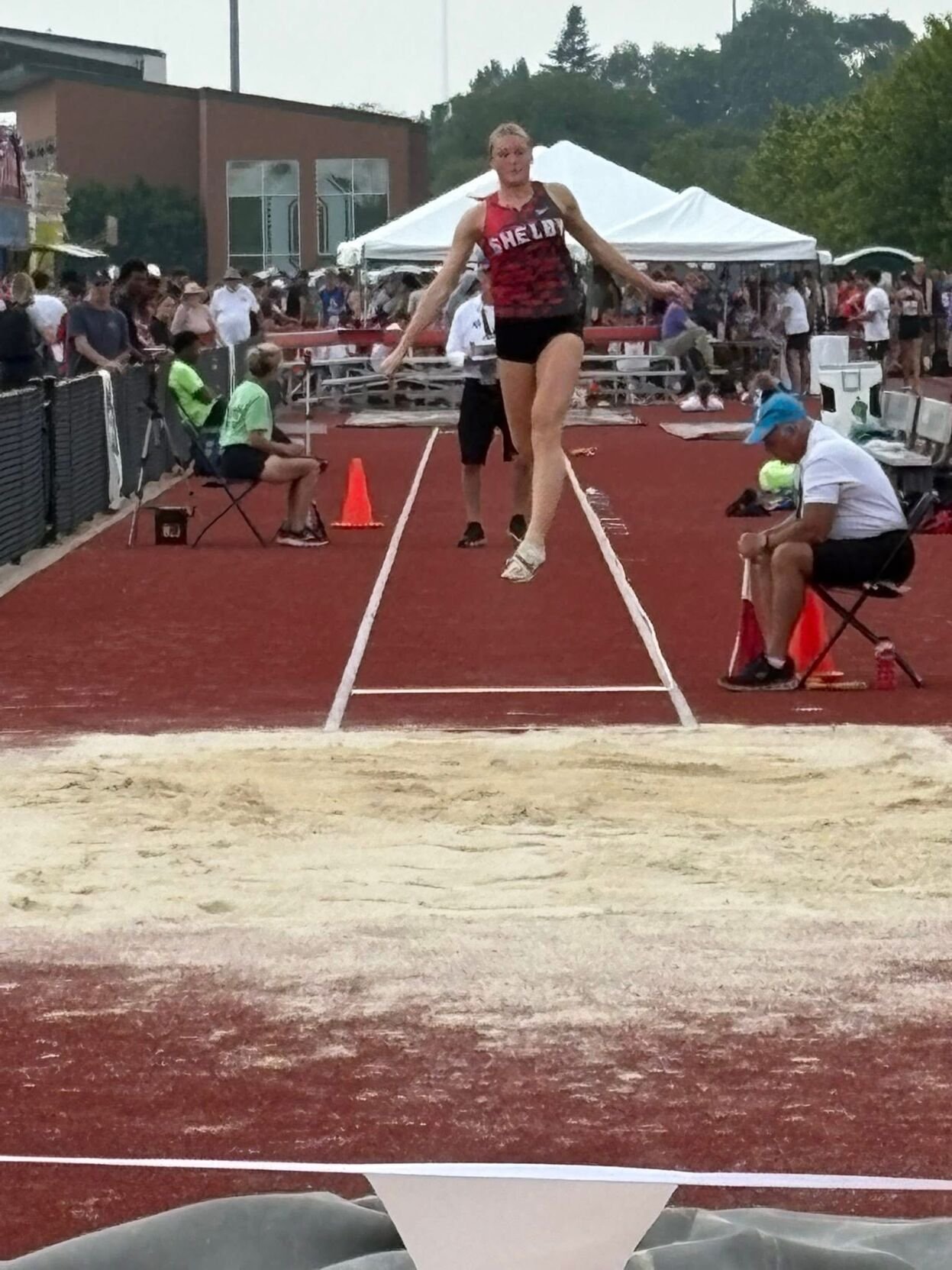 Henkel crowned Division II state long jump champion | News ...