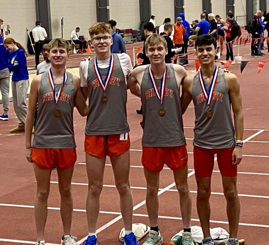 Shelby track athletes take part in boys/girls in state indoor meet ...