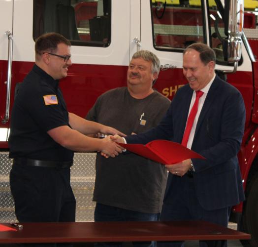 Three new firefighters sworn into Shelby Fire Dept. | News ...