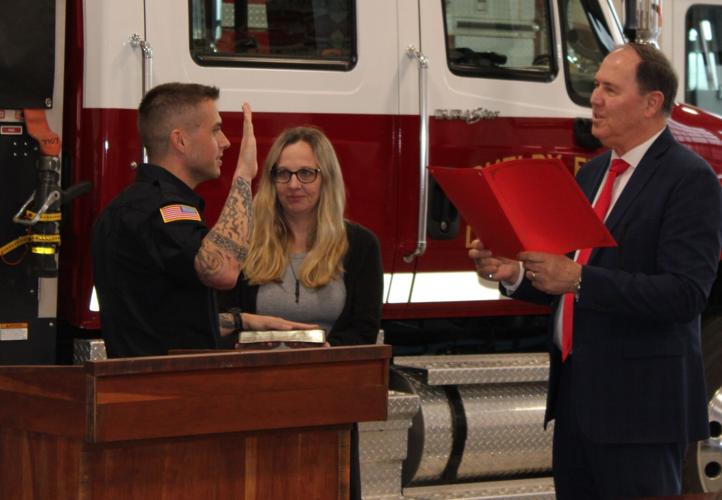 Three new firefighters sworn into Shelby Fire Dept. | News ...