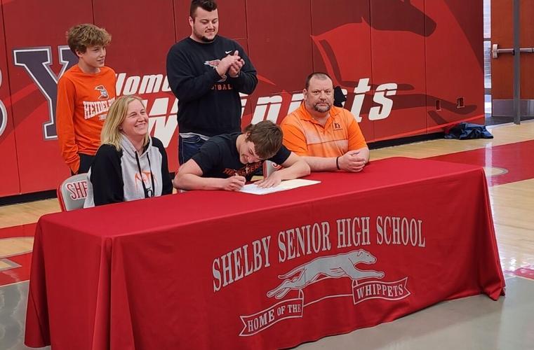Whippet community shows pride as Shelby athletes sign with colleges ...