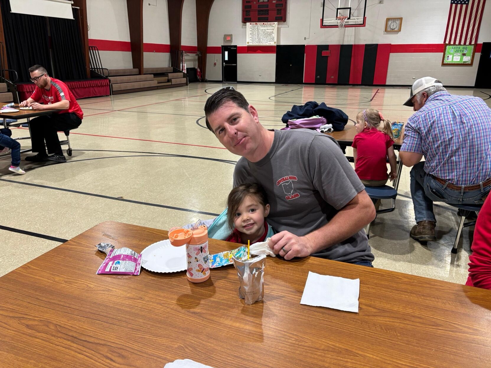 More from visit to FFA Barn and Donut Day with dad at St. Mary | News ...
