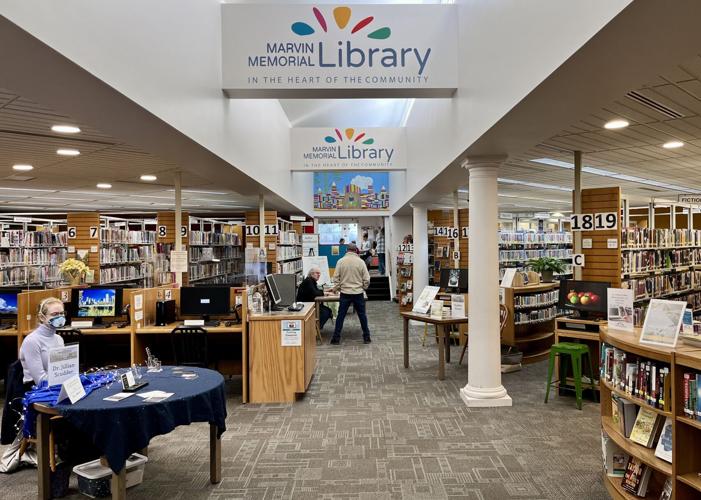 Marvin Memorial Library's first Book Fair a great success ...