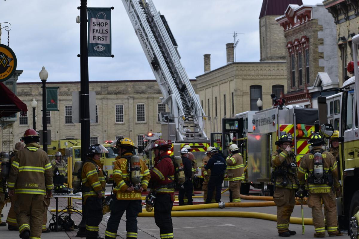 PHOTOS: Area fire departments respond to downtown Sheboygan Falls fire ...